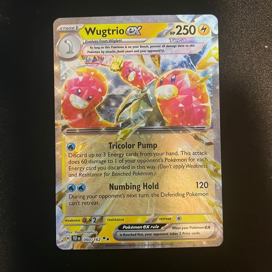 Wugtrio ex 060/162(TEF) Temporal Forces | Köp på Tradera (710374835)
