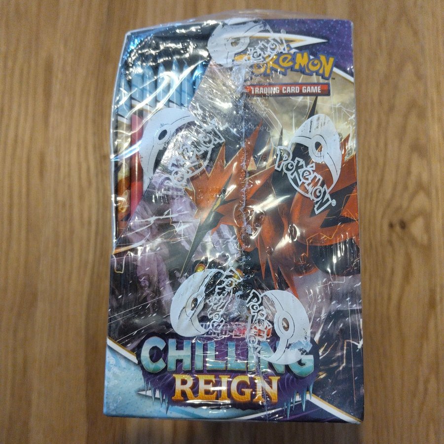 Pokémon Sword & Shield Chilling Reign Booster Box | Köp på Tradera ...