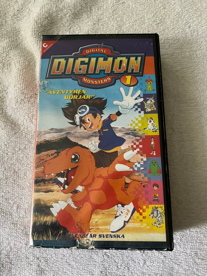 DIGIMON VHS-film | Köp på Tradera (603706372)