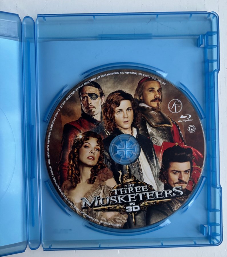 The Three Musketeers 3D - Blu-ray | Köp på Tradera (711634641)
