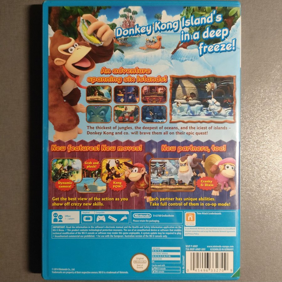 Donkey Kong Country: Tropical Freeze - Wii U | Köp på Tradera (694299502)