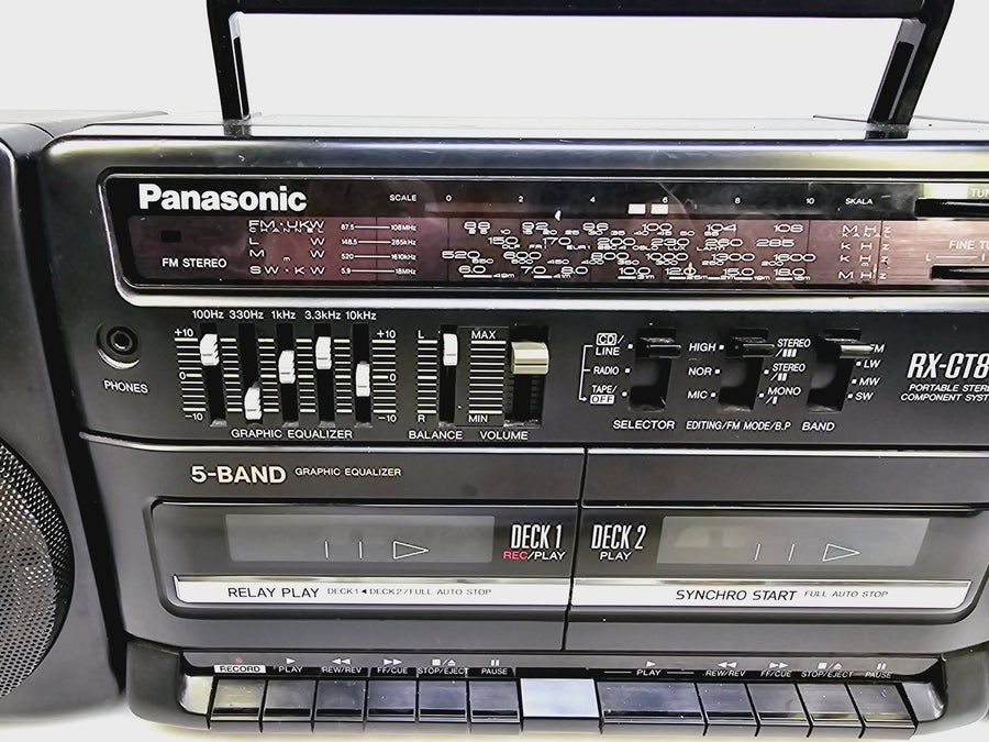 Panasonic RX-CT810 | Retro b.. | Köp från Porslinblomma på Tradera ...