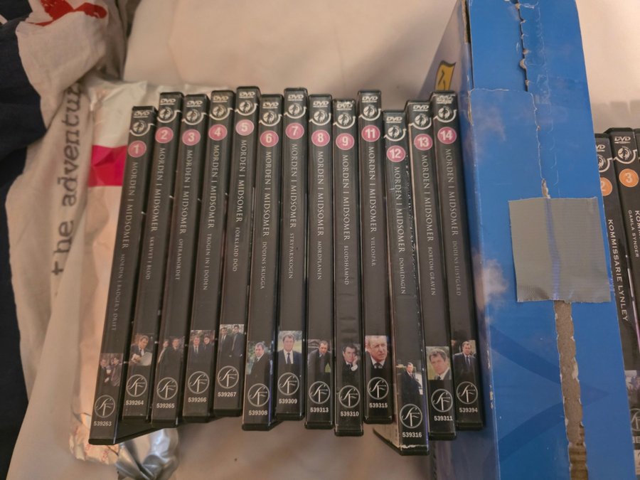 Mord i Midsomer och Kommissarie Lynley DVD-saml.. | Köp på Tradera ...