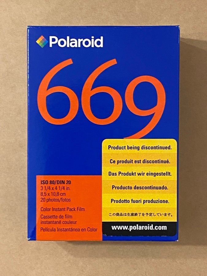 Se produkter som liknar Polaroid 669 film 20 photos på Tradera (715633995)