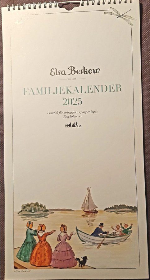 Elsa Beskow Familjekalender 2025 | Köp på Tradera (733493643)