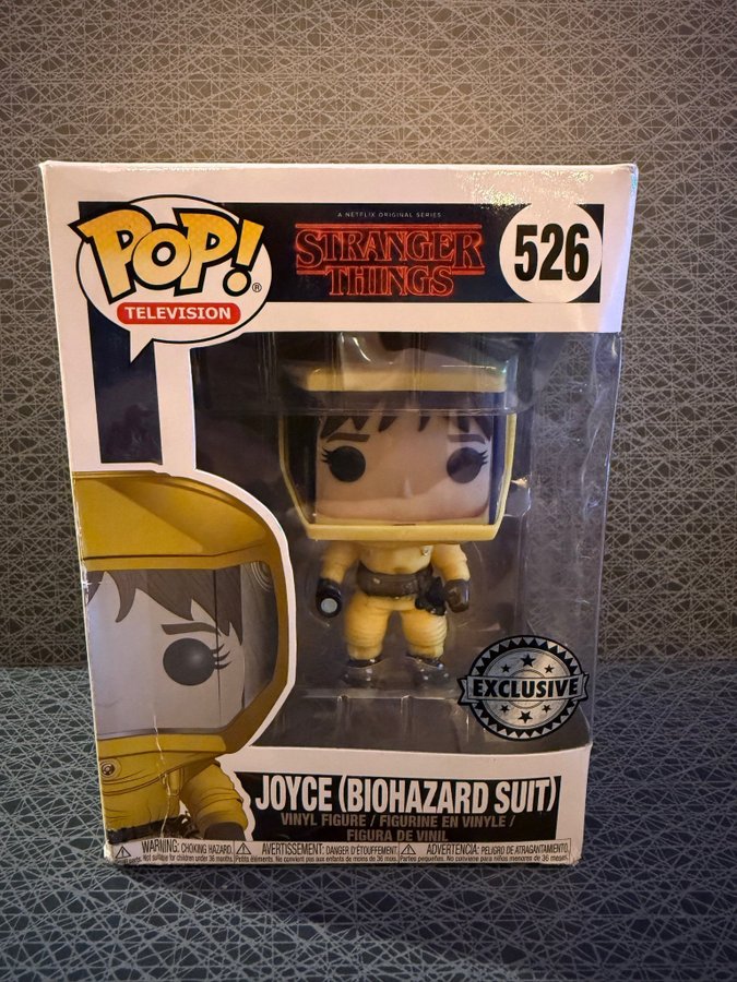 Funko Pop Stranger Things Joyce in Bio Hazard S.. | Köp på Tradera ...