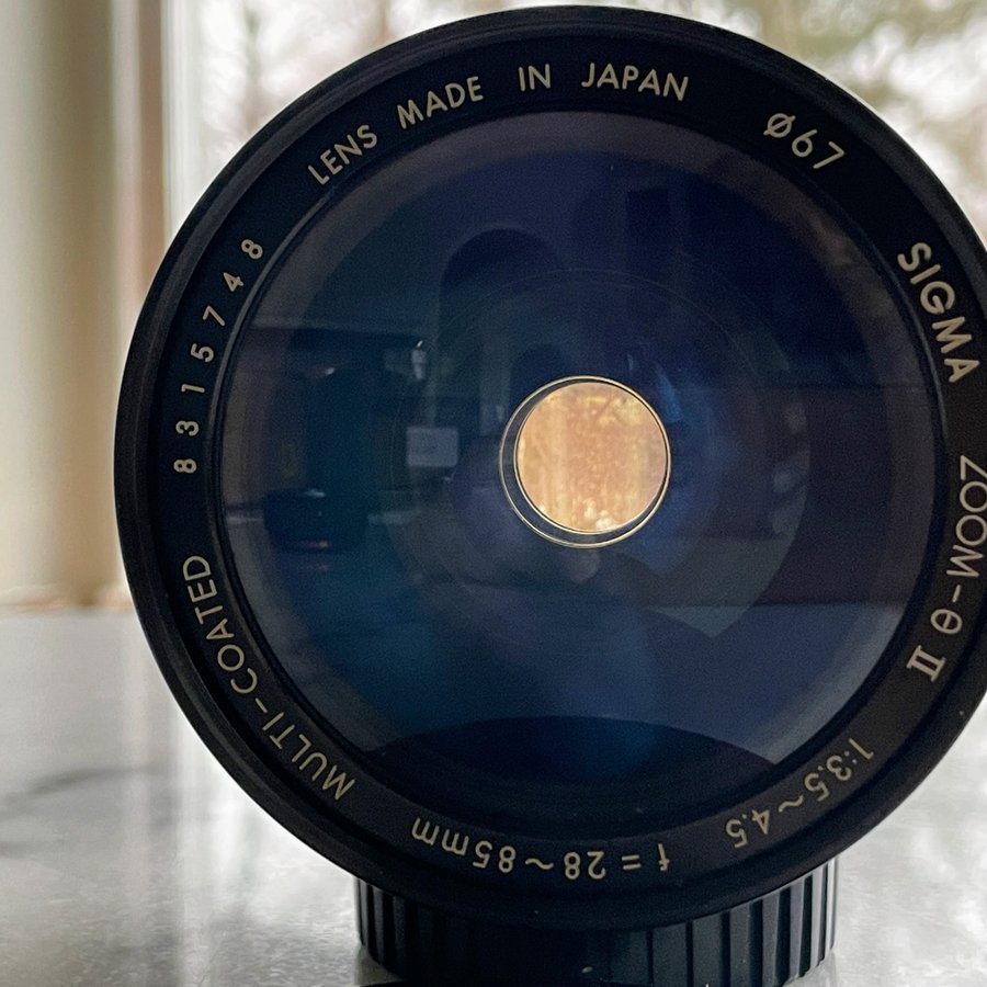 Sigma MINOLTA MD 28-85mm f3.5-4.5 + case Sigma .. | Köp på Tradera ...