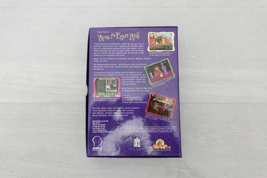Rosa Pantern i Resa På Egen Risk CD-ROM | Köp på Tradera (713959040)