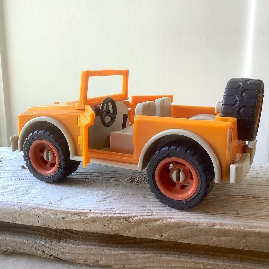 FIN LEKSAKSBIL *Jeep Land-Rover 4WD* SCHLEICH G.. | Köp på Tradera ...