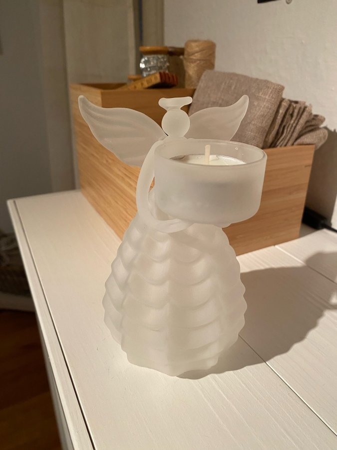 Majas Cottage Angel Frost Ljusstake | Köp på Tradera (712005236)
