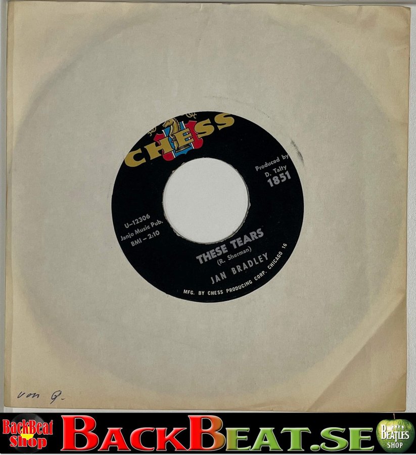 JAN BRADLEY - THESE TEARS / BABY,.. | Köp från backbeat på Tradera ...
