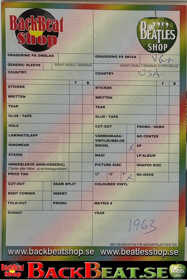 JAN BRADLEY - THESE TEARS / BABY,.. | Köp från backbeat på Tradera ...