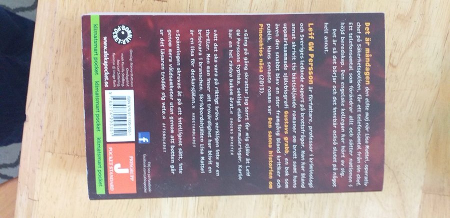 BOMBMAKAREN OCH HANS KVINNA av Leif GW Persson .. | Köp på Tradera ...