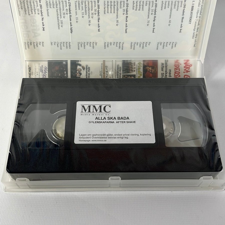 VHS Klassiker: Alla Ska Bada, Sånt är Livet, Äl.. | Köp på Tradera ...