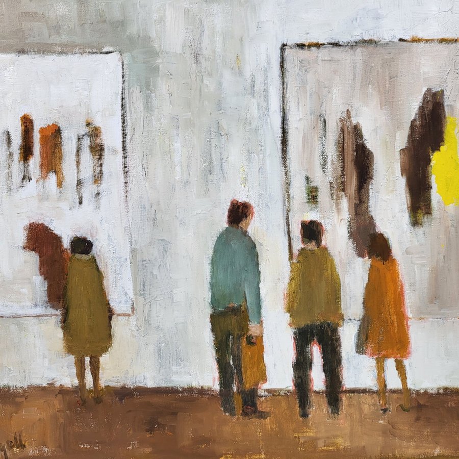 Ingeborg Strangell - "Verniss.. | Köp från Auktionsbyra på Tradera ...