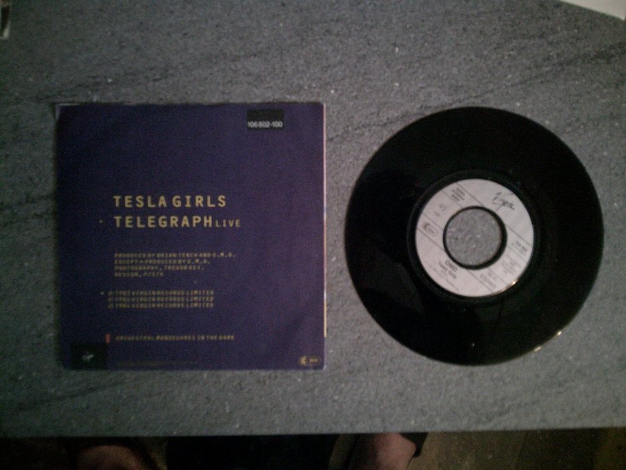 O.M.D. - Tesla Girls - 7" Vinyl Singel | Köp på Tradera (686152500)
