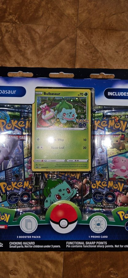 Pokémon TCG: Pokémon GO Pin Collection - Bulbas.. | Köp på Tradera ...