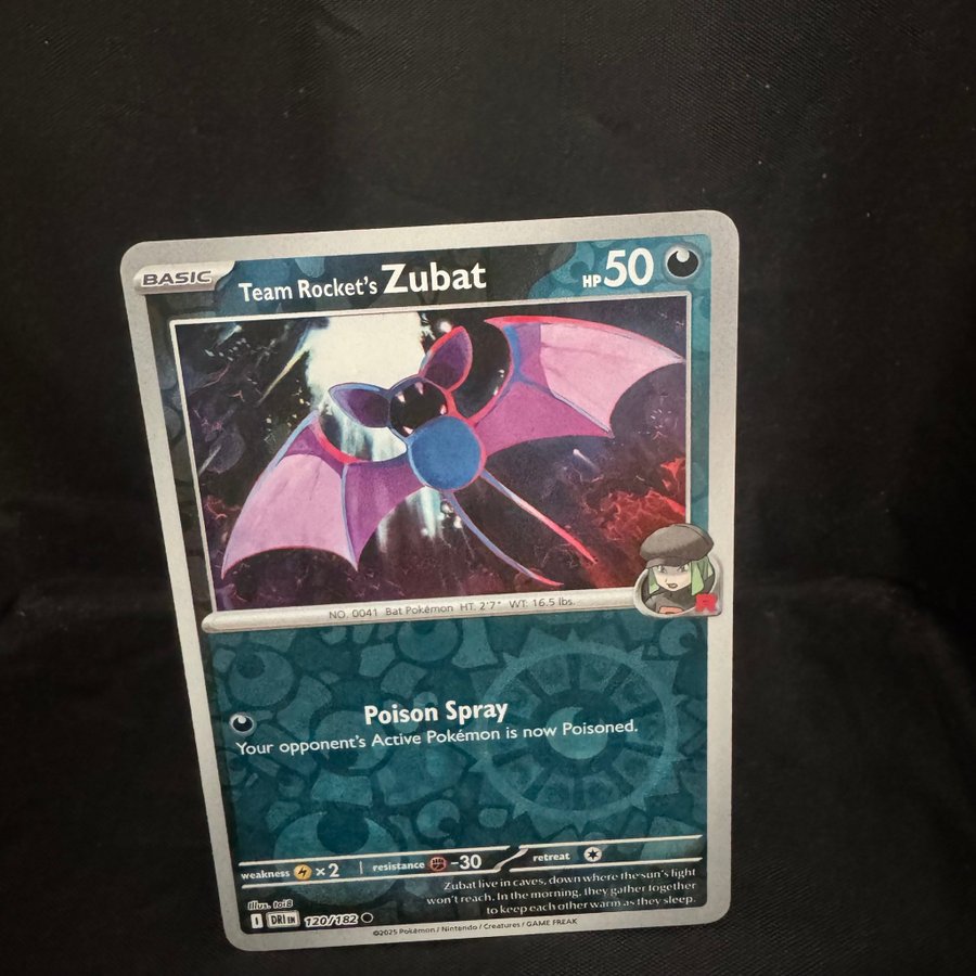 Se produkter som liknar Pokémon Team Rocket's Zubat R.. på Tradera ...