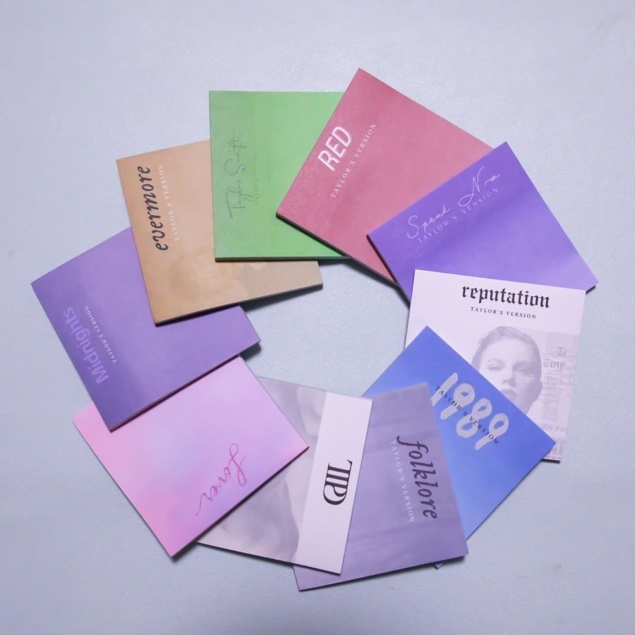 Se produkter som liknar Taylor Swift Album Sticky not.. på Tradera ...