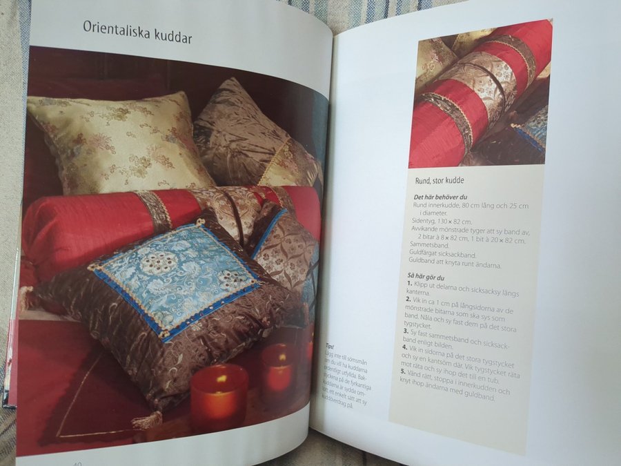 Inred och förnya med tyg av Malin Larsson och A.. | Köp på Tradera ...