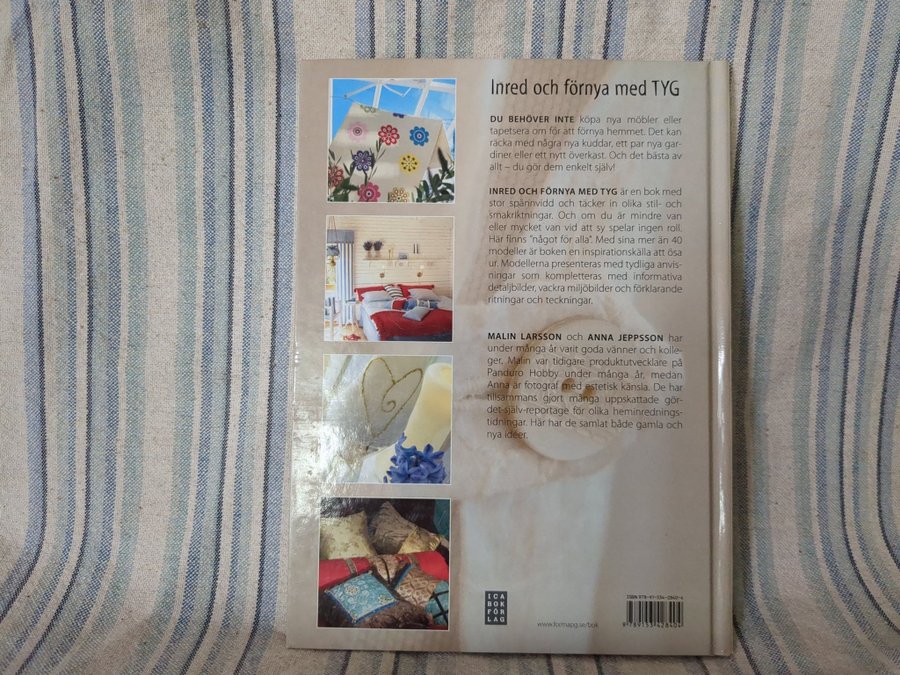 Inred och förnya med tyg av Malin Larsson och A.. | Köp på Tradera ...