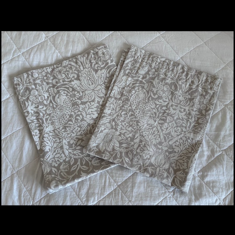 Cafégardiner~William Morris Pure~Strawberry Thief | Köp på Tradera ...