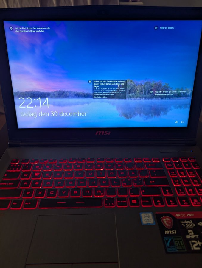 MSI Gaming Laptop | Köp på Tradera (709840136)