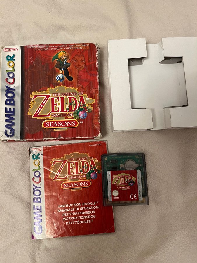 The Legend of Zelda: Oracle of Seasons - Game B.. | Köp på Tradera ...