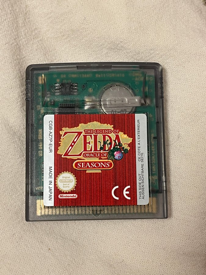 The Legend of Zelda: Oracle of Seasons - Game B.. | Köp på Tradera ...