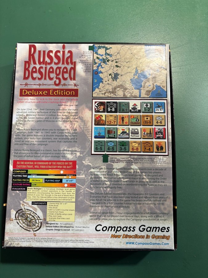 Russia Besieged Deluxe Edition Brädspel | Köp på Tradera (712106577)