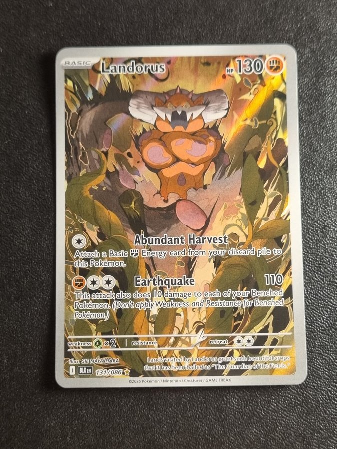 Landorus - Black Bolt - 131 | Köp på Tradera (711526512)