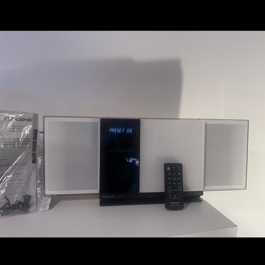 Panasonic SC-HC37 Compact Stereo System – CD/FM.. | Köp på Tradera ...