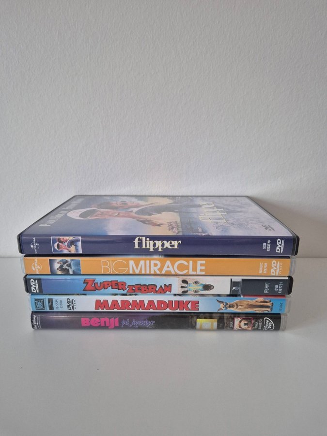 DVD-filmer: Flipper, Big Miracle, Zuperzebran, .. | Köp på Tradera (705302548)
