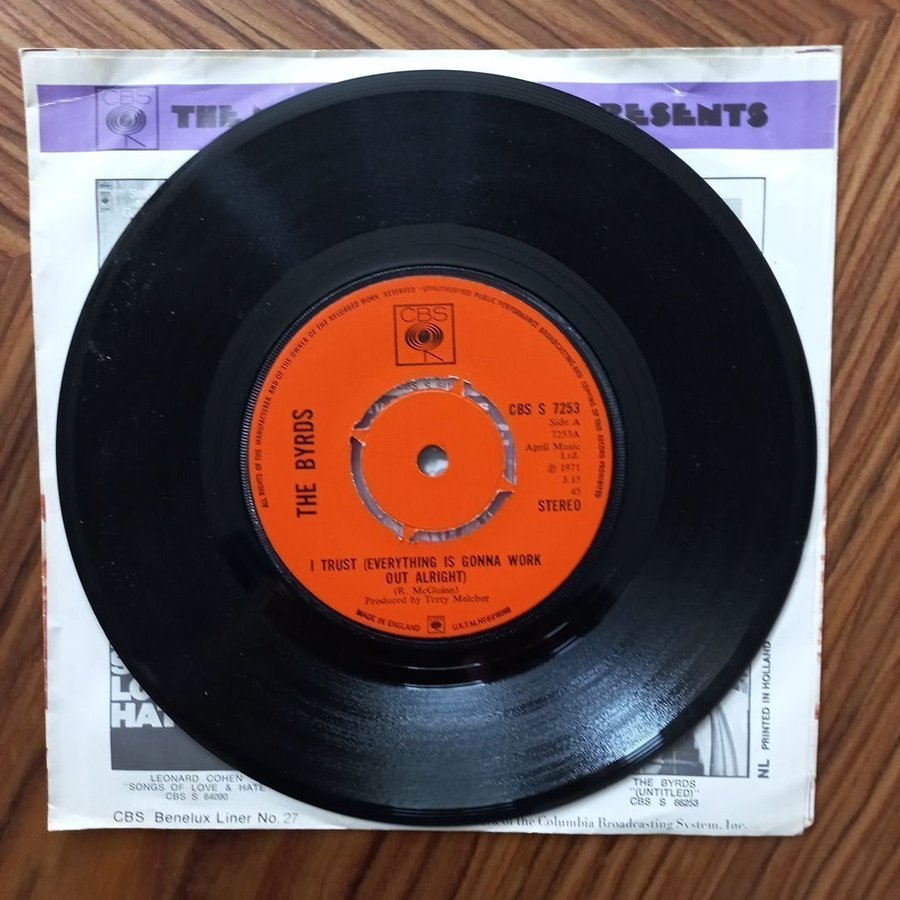 The Byrds - I Trust (Everything Is Gonna Work O.. | Köp på Tradera ...