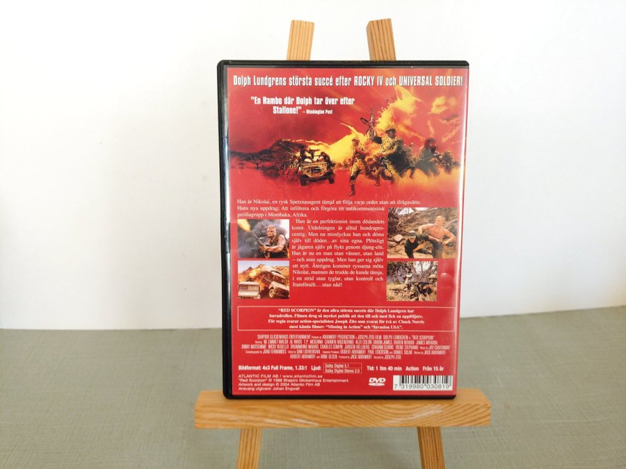 Red Scorpion (Dvd, Dolph Lundgren) Låg fraktkos.. | Köp på Tradera ...