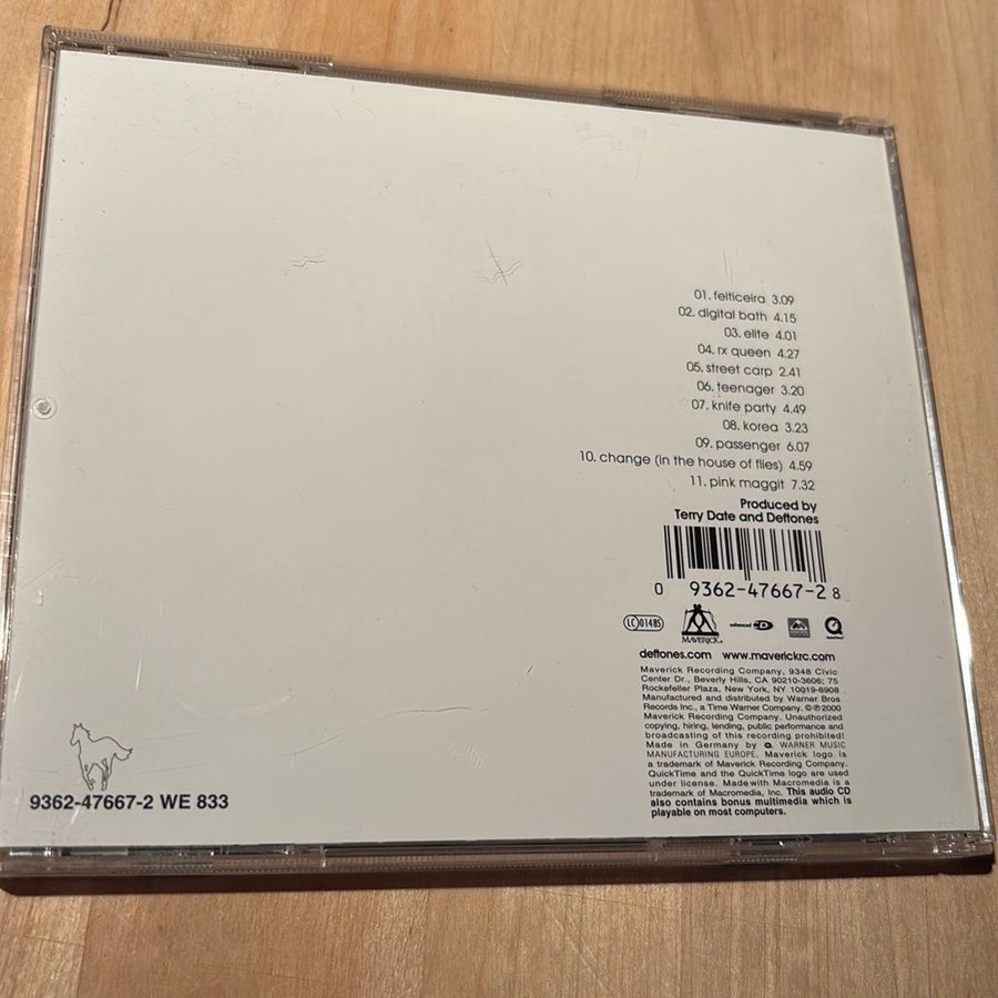 Deftones - White Pony CD | Köp på Tradera (695191310)