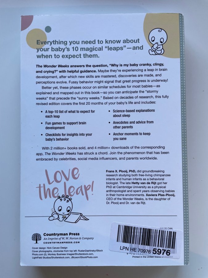 The Wonder Weeks av Hetty van de Rijt, Frans X... | Köp på Tradera ...