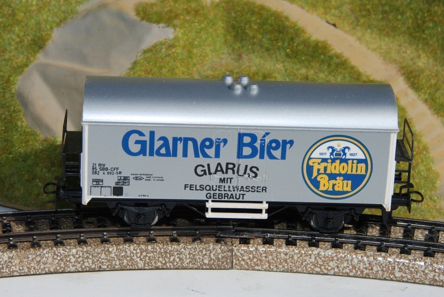 Mycket Ovanlig Ölvagn Glarner Bier nr 4415 med .. | Köp på Tradera ...