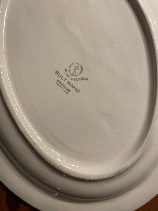 Gustavsberg Gultband karotter & uppl. fat | Köp på Tradera (710796344)