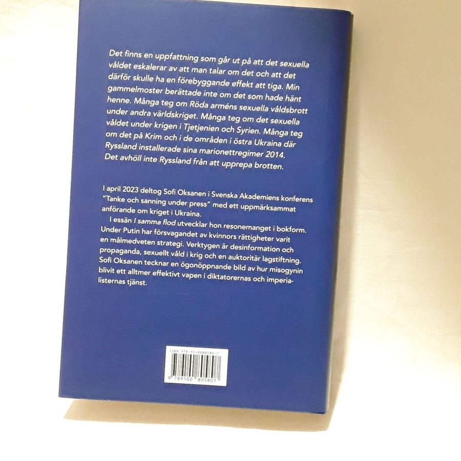 I Samma Flod - Sofi Oksanen Ny | Köp på Tradera (713211985)
