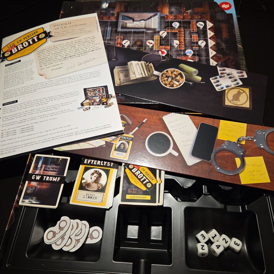 Leif GW Persson - Brott Sällskapsspel | Köp på Tradera (709202321)