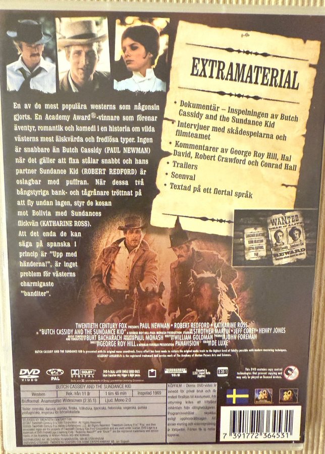 Se produkter som liknar Butch Cassidy and the Sundanc.. på Tradera ... Se produkter som liknar Butch Cassidy and the Sundanc.. på Tradera ...