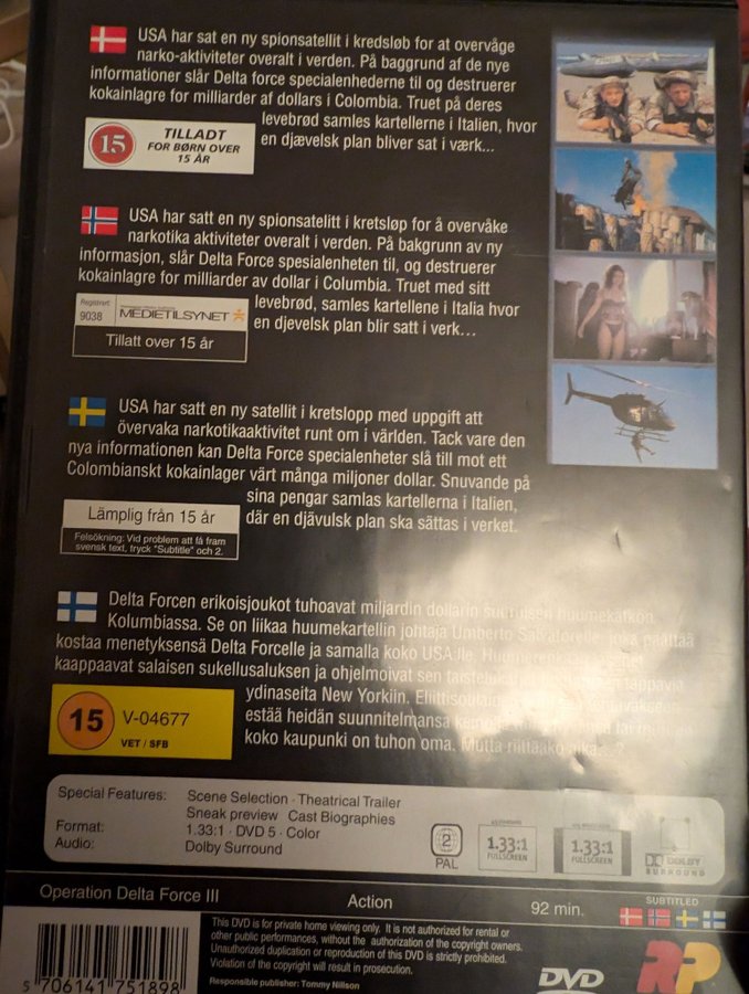 Delta Force III - Operation Delta Force | Köp på Tradera (710784962)