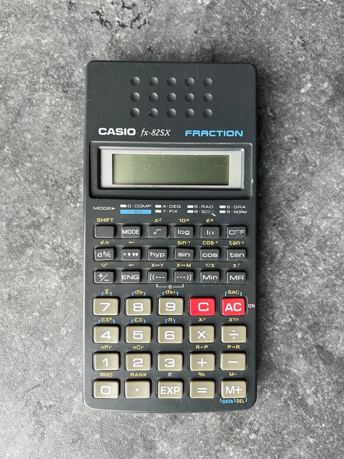 Casio fx-82SX Fraction räknare | Köp på Tradera (713177297)