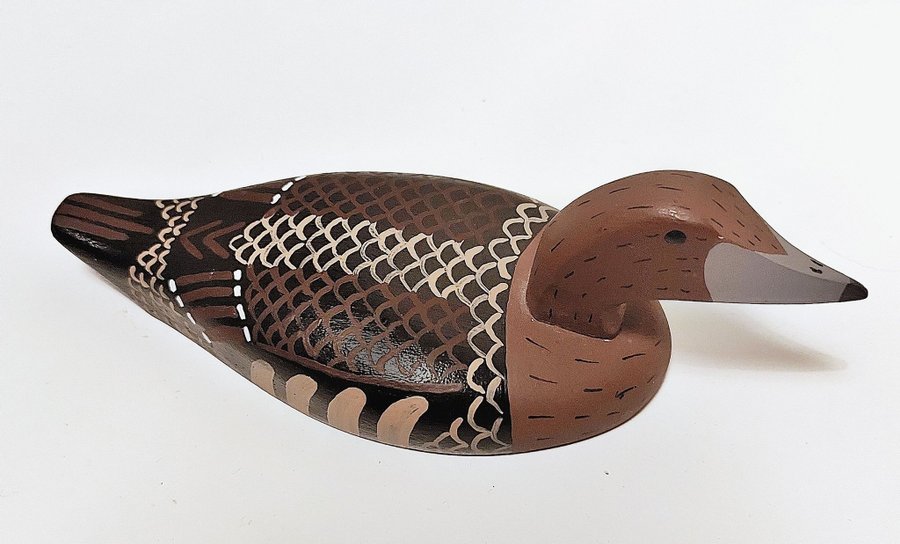 Vette, Vettar 1 st. träfågel ”Åda” – Egil Rosen.. | Köp på Tradera ...