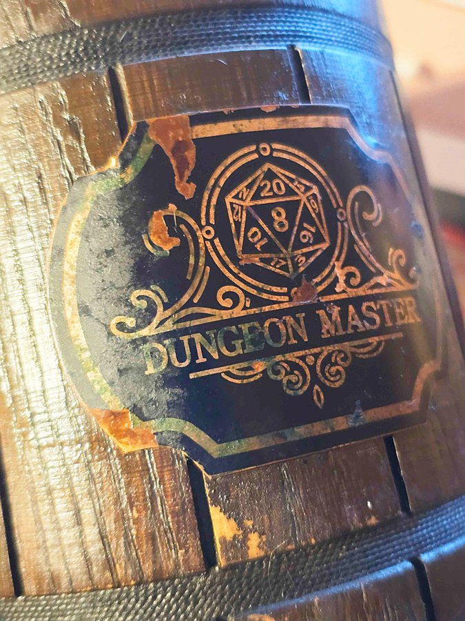 Dungeon Master Wooden Tankard | Köp på Tradera (711346514)