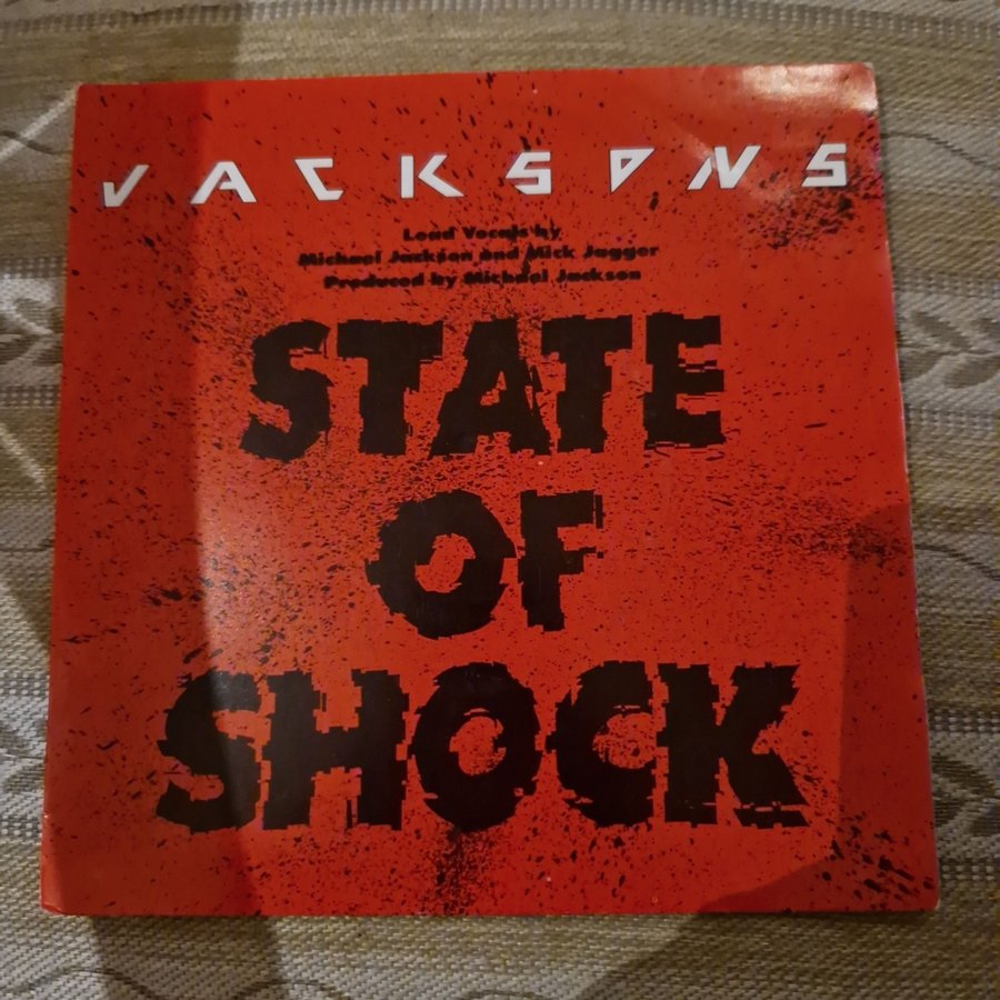 The Jacksons - State of Shock - Vinylsingel | Köp på Tradera (711724521)