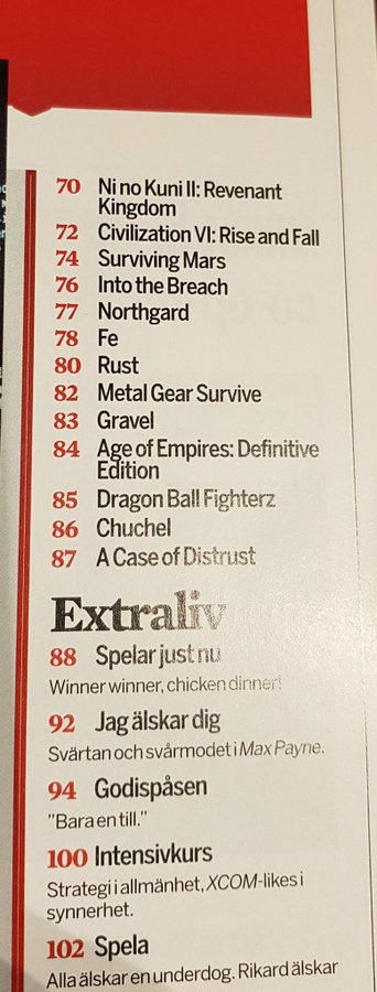 PC Gamer, Nr 257 - April 2018, se fullständig i.. | Köp på Tradera ...