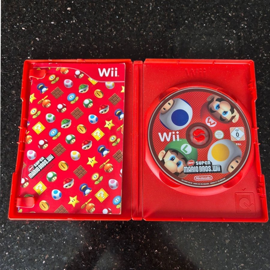 New Super Mario Bros - Nintendo Wii - Tv-spel | Köp på Tradera (708438232)