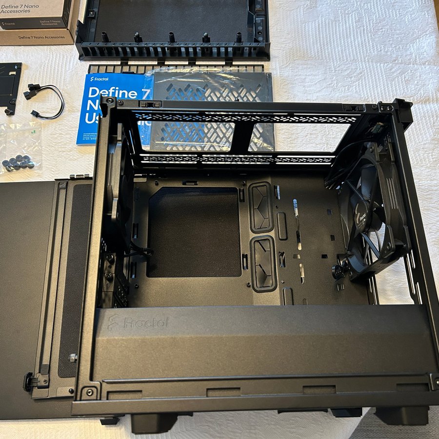 Fractal Design Define 7 Nano Chassi med PSU Cor.. | Köp på Tradera ...